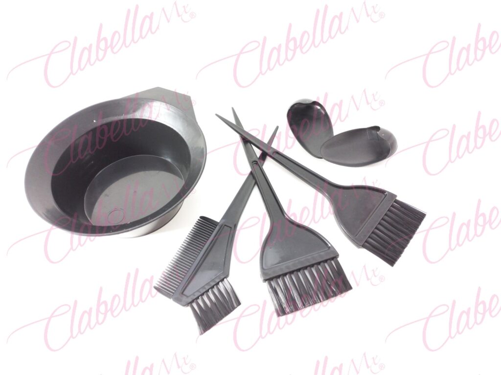 Kit para aplicar tinte ó mascarillas, incluye : 1 cio Bowl de 250ml, 1 ...