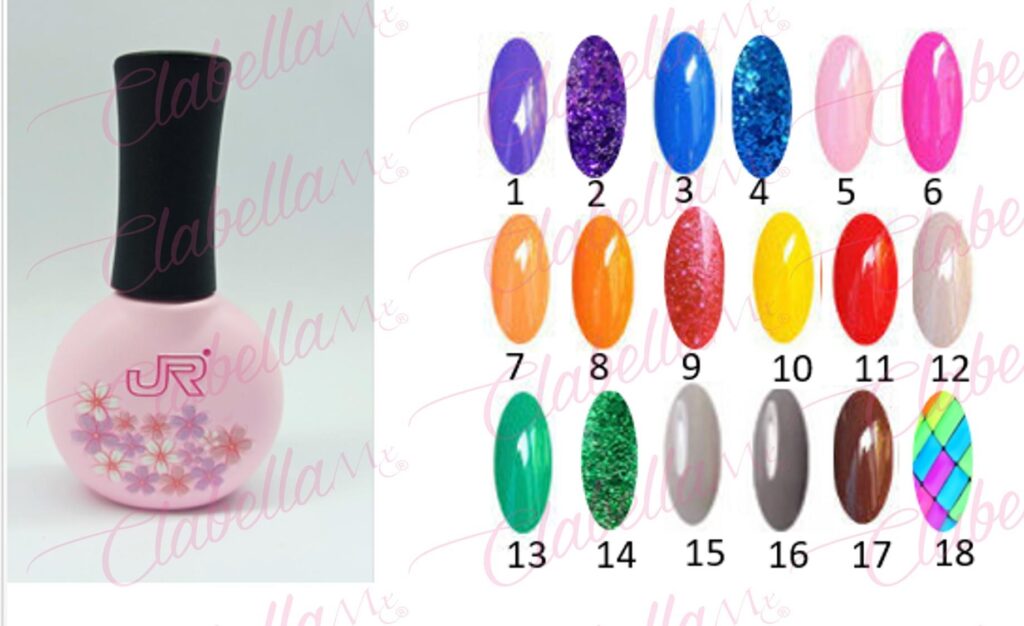 Gel de color para uñas 15 ml por pieza Gel uñas, esmalte barniz polish ...